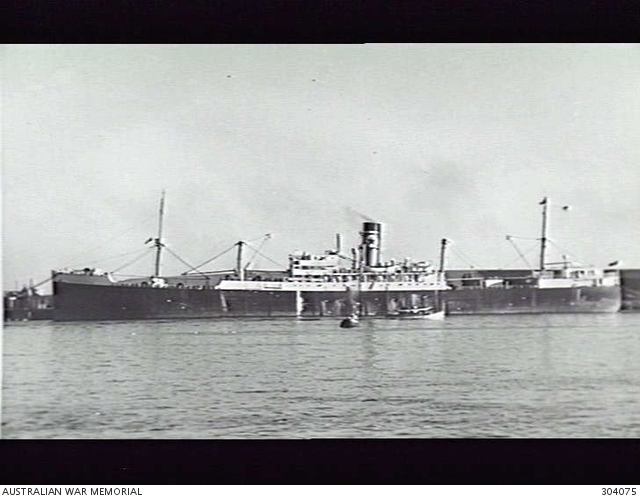 1948-05-14. PORT SIDE VIEW OF THE BRITISH CARGO VESSEL TROJAN STAR ...