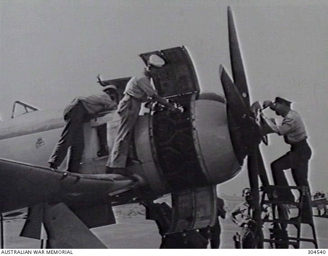 HMAS ALBATROSS, ROYAL AUSTRALIAN NAVAL AIR STATION, NOWRA, NSW. 1950-10 ...