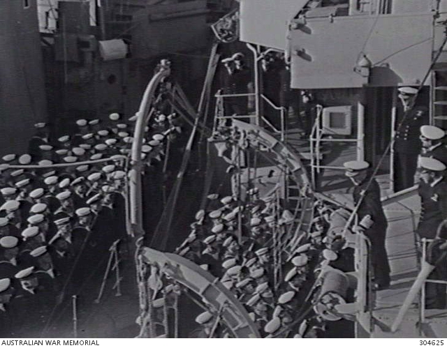 1952-10-13. THE FIRST SEA LORD, ADMIRAL SIR RHODERICK MCGRIGOR ...