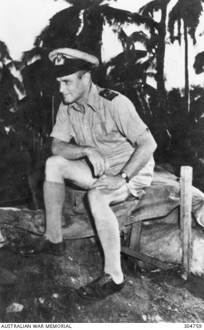 COASTWATCHER LIEUTENANT COMMANDER A. A. MACKENZIE, A MEMBER OF THE ...