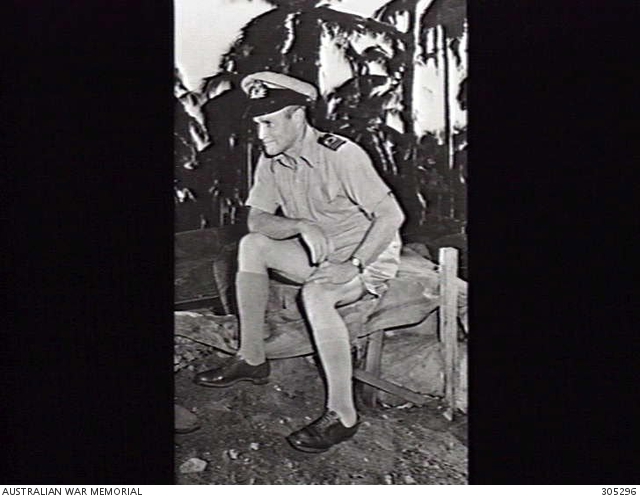 C. 1944. PORTRAIT OF THE COASTWATCHER LIEUTENANT COMMANDER H. R ...