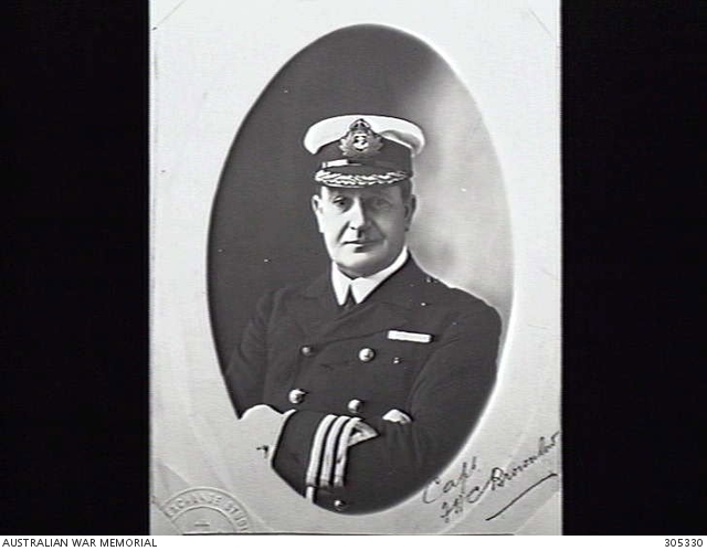 STUDIO PORTRAIT OF CAPTAIN F. H. C. BROWNLOW RAN. (NAVAL HISTORICAL ...