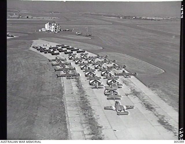 HMS SEAHAWK, ROYAL NAVAL AIR STATION, CULDROSE, CORNWALL, ENGLAND. 1955 ...