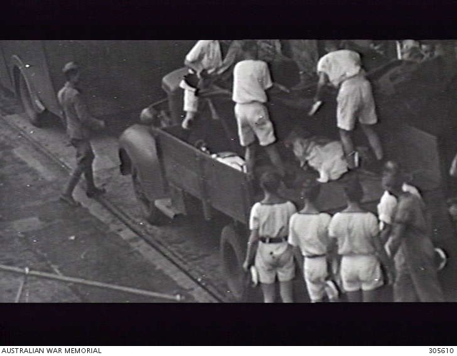 BATAVIA. 1942-02-04. SURVIVORS WHO LATER DIED OF WOUNDS RECEIVED WHEN ...