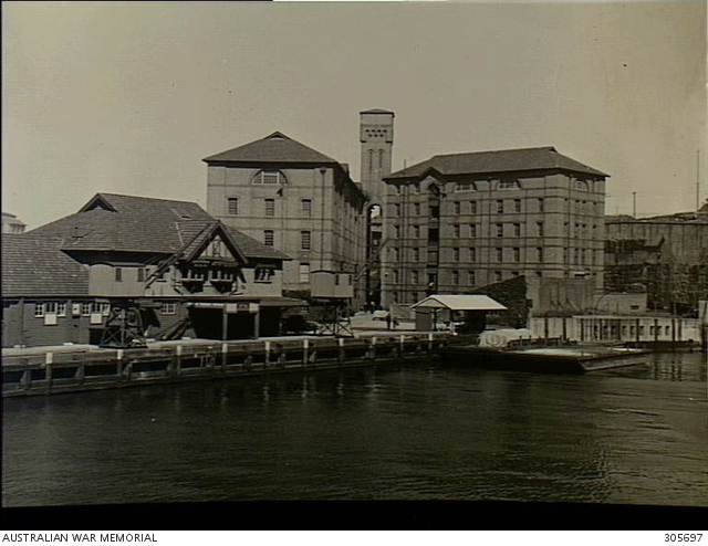 PYRMONT, SYDNEY, NSW. BUILDINGS AT THE ROYAL EDWARD VICTUALLING YARD ...