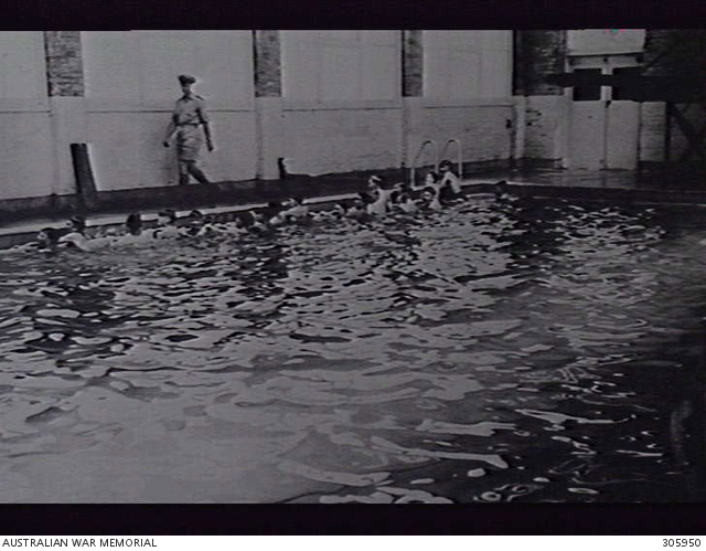 HMAS CERBERUS, FLINDERS NAVAL DEPOT, VIC. CADET MIDSHIPMEN FROM THE ...