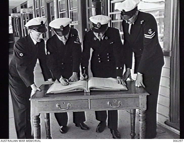 HMAS CERBERUS, FLINDERS NAVAL DEPOT, VIC. C.1957. WRITERS FROM THE ...