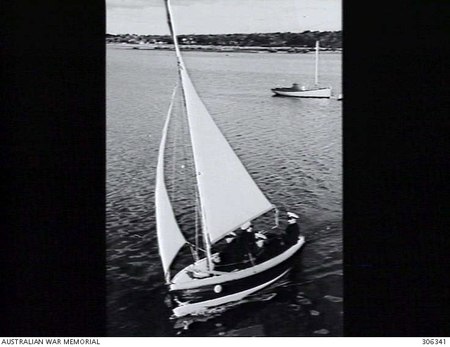 HMAS CERBERUS, FLINDERS NAVAL DEPOT, VIC. C.1950. CADET MIDSHIPMEN AT ...
