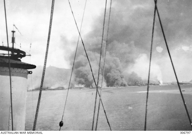 Oosthaven, Sumatra, Netherlands East Indies. 1942-02-20. Port ...