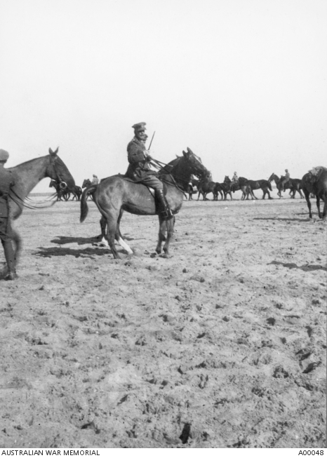 General Chetwode, General Officer Commanding (GOC) XX (Twenty) Corps ...
