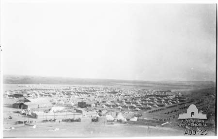 The 1st Australian Division camp and artillery lines. | Australian War ...