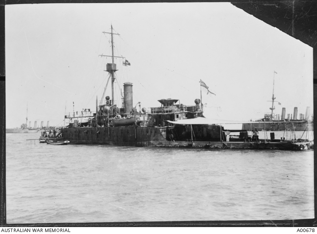 The Royal Navy monitor, HMS Mersey and HMS Humber. | Australian War ...