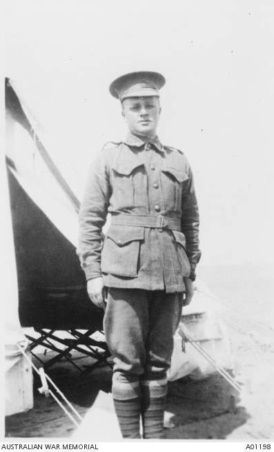 An informal portrait of Lieutenant Henry Stewart Dobbie of the 14th ...