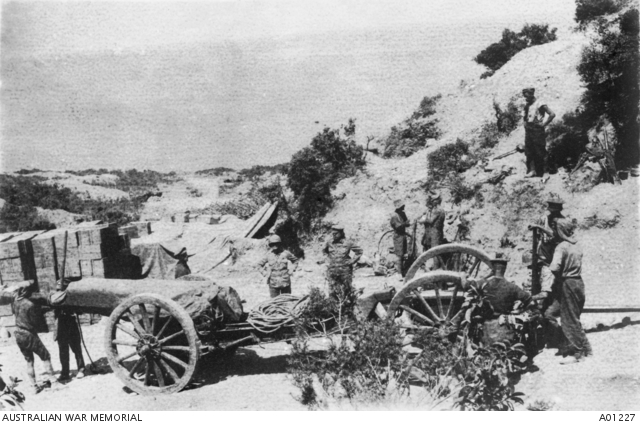 60 pounder heavy artillery, being brought up before the move on 8 ...