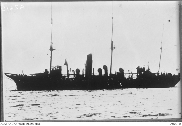 HMS Cadmus, a small gunboat from the China station, which arrived on ...