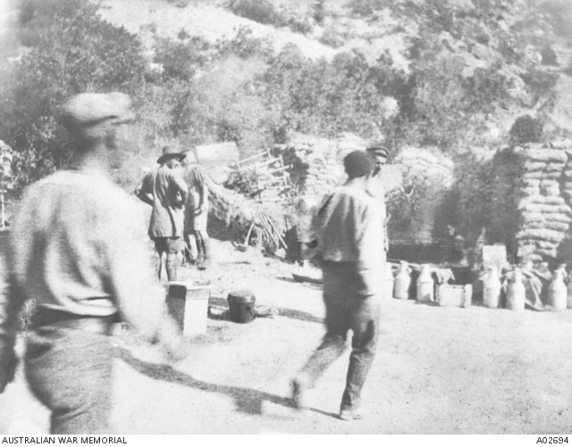 The spot where hundreds of soldiers were sniped, near Brigade ...