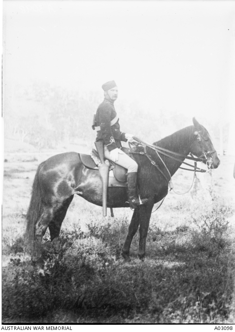 Portrait of trooper J Maloney of the Tabulam Troop, Upper Clarence ...