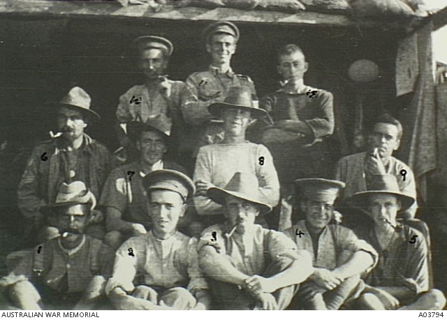 Members of the 2nd Signal Troop, 2nd Australian Light Horse Brigade ...