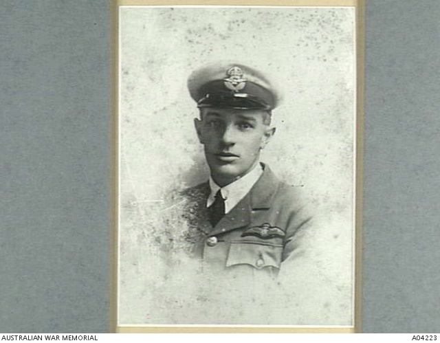 Portrait of an unidentified Naval Flying Officer. | Australian War Memorial