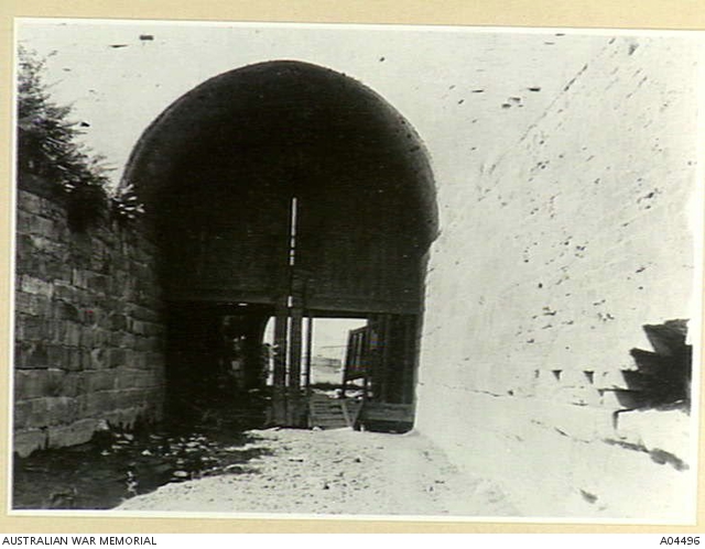 The Sluice Gate, the route by which General Sir Alfred Gaselee and the ...