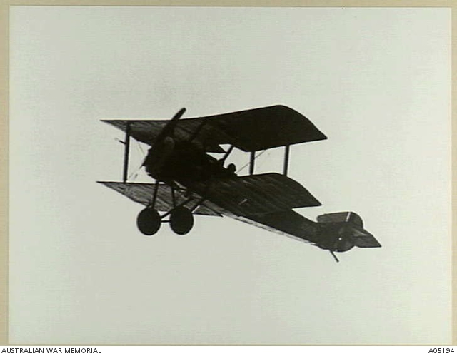 HONINGTON RAF STATION, ENGLAND. 1976-10-23. THE SOPWITH PUP N5182 JUST ...