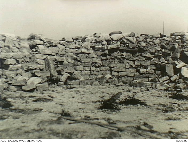 PEKING, CHINA. 1900. A STONE BARRICADE ON TOP OF THE CITY WALL DURING ...