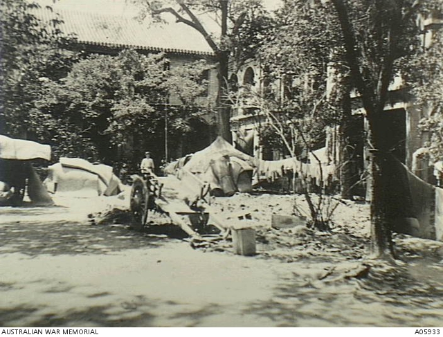 PEKING, CHINA. 1900. THE STUDENTS' QUARTERS WITHIN THE BRITISH LEGATION ...