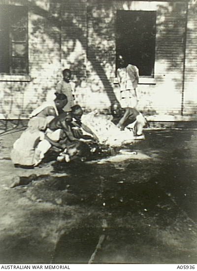 PEKING, CHINA. 1900. THE DAILY FOOD ALLOWANCE AT THE BRITISH LEGATION ...