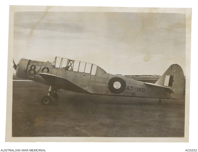 WACKETT TRAINER, COMMONWEALTH AIRCRAFT CORPORATION, CA-6, SERIAL A3-180 ...