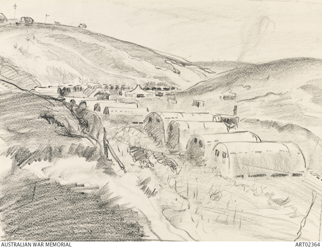 1st Anzac Corps Head Quarters, Pozieres | Australian War Memorial