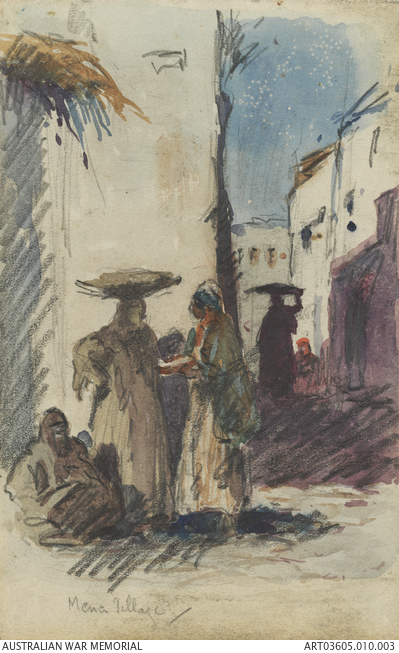 Mena village | Australian War Memorial