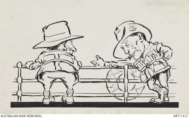 [The troop ship was getting a final rough and tumble across the bight ...