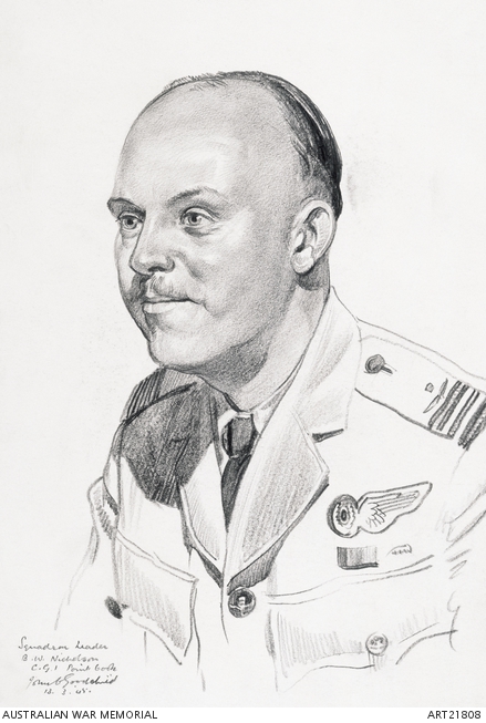 Squadron Leader Bryan Nicholson | Australian War Memorial