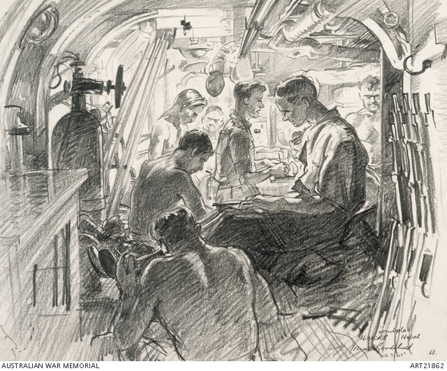 Tombola on HMAS Nepal | Australian War Memorial