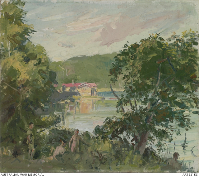 Bathers, Lake Barrine Convalescent Camp, Atherton Tableland ...