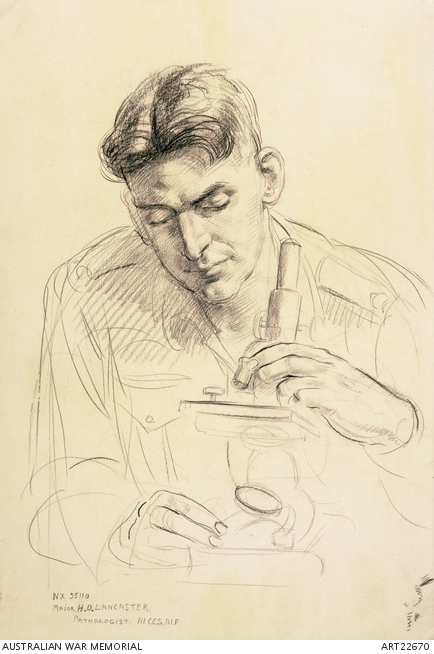 Pathologist (Major Henry Lancaster) | Australian War Memorial