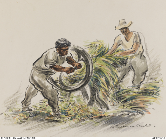 The chaff cutters, Gunnawarra Station, North Queensland | Australian ...