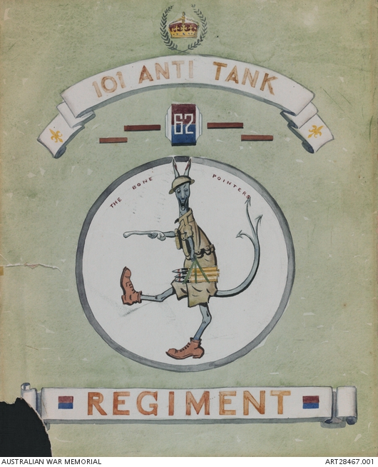 Emblem of 101 Anti Tank Regiment | Australian War Memorial