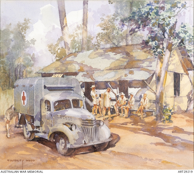 First aid post, R.A.A.F. Camp, N.T. | Australian War Memorial