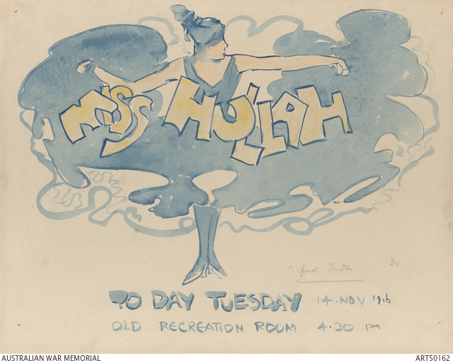 Miss Hullah | Australian War Memorial