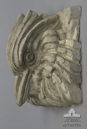 Bush turkey gargoyle | Australian War Memorial