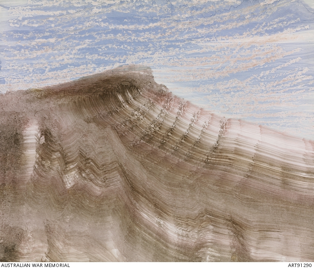 [Gallipoli landscape with steep cliffs] | Australian War Memorial