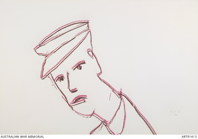 Head of Gallipoli officer in brown and pink, wearing cap | Australian ...