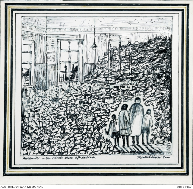 Auschwitz: the victim's shoes (left behind) | Australian War Memorial