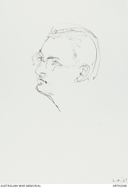 Soldier wearing spectacles, Randwick Barracks, Sydney | Australian War ...