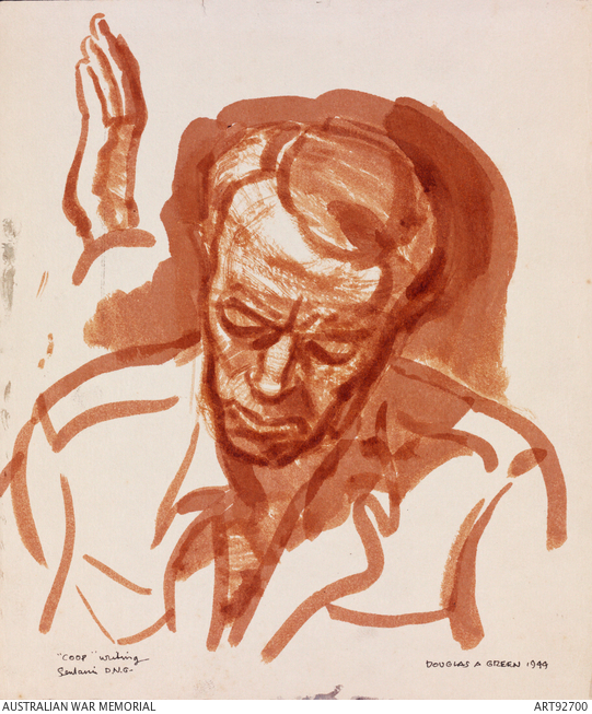 "Coop" writing, Sentani, Dutch New Guinea | Australian War Memorial