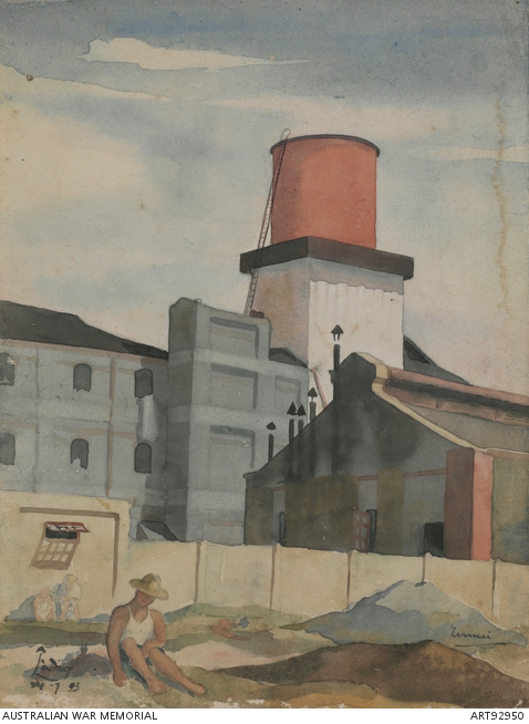 Pootung Camp in summer | Australian War Memorial