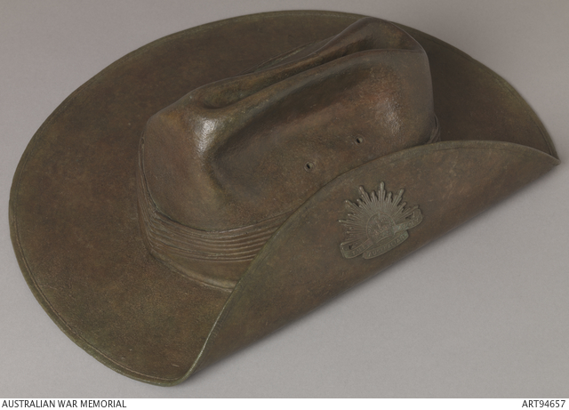 Slouch Hat with Rising Sun | Australian War Memorial