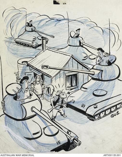 "Well, according to this map, this is where we have to rendezvous with ...