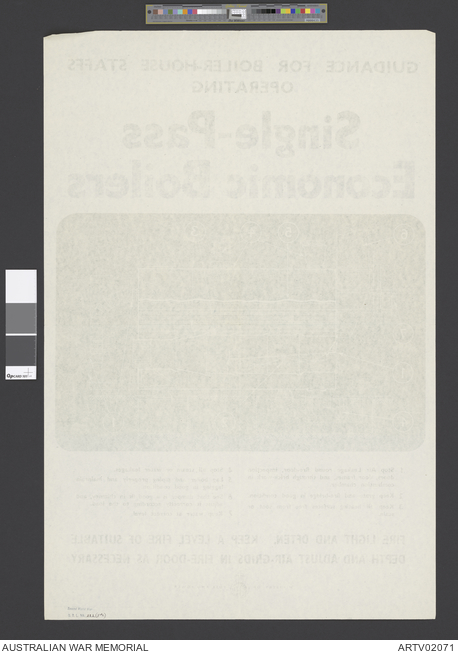 Guidance for Boiler-House Staffs Operating Single-Pass Economic Boilers ...